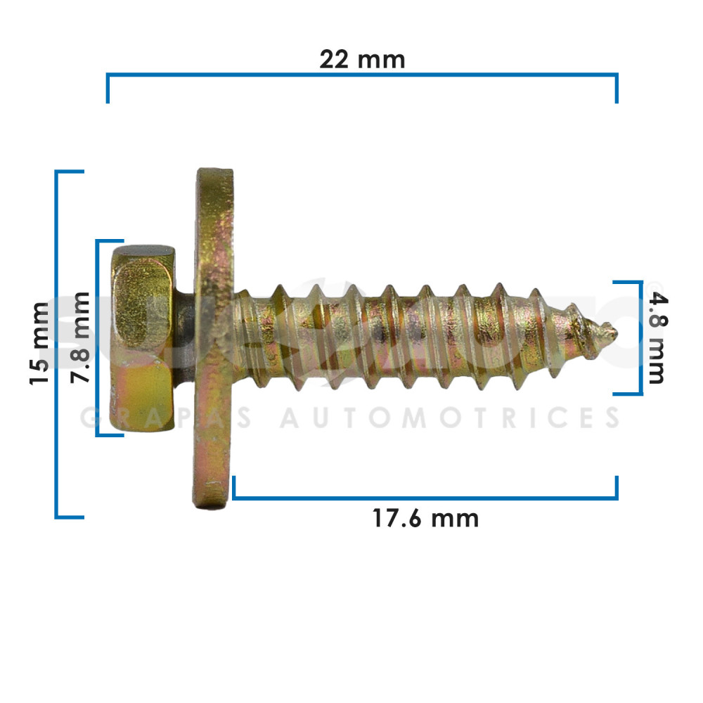 Pija Para Grapa Doble VARIOS UNIVERSAL 20590